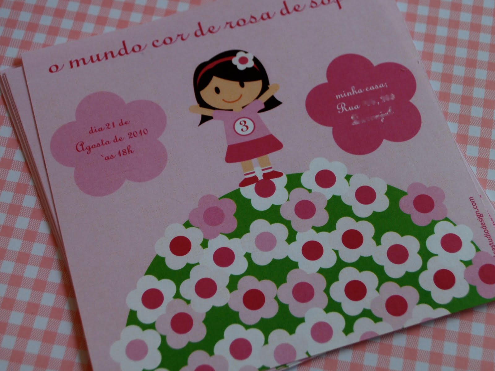 Ideias do Studio: " Meu mundo cor de rosa"