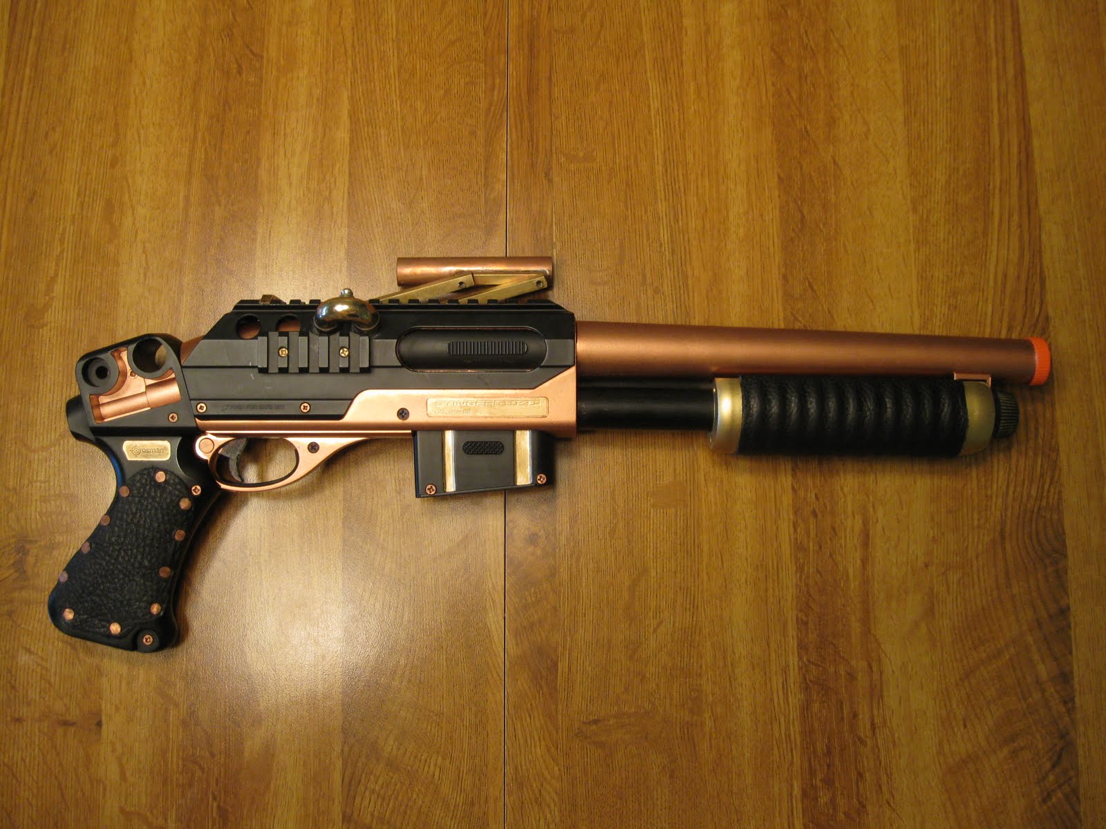Victor Ian, The Gentleman Tinker: Steampunk Airsoft Shotgun