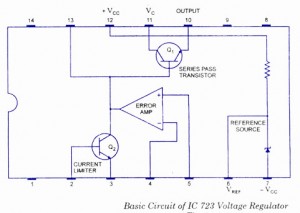 CIRCUIT: IC 723 Voltage Regulators