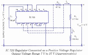 CIRCUIT: IC 723 Voltage Regulators