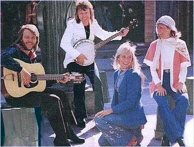 Thank You For The Music, ABBA: In Stockholm, in their early years...