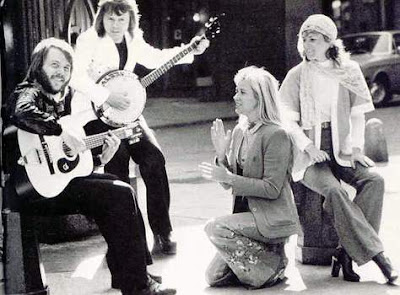 Thank You For The Music, ABBA: In Stockholm, in their early years...