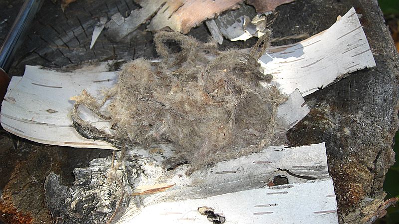 American Grouch: Fire- Cattails & Jute Twine