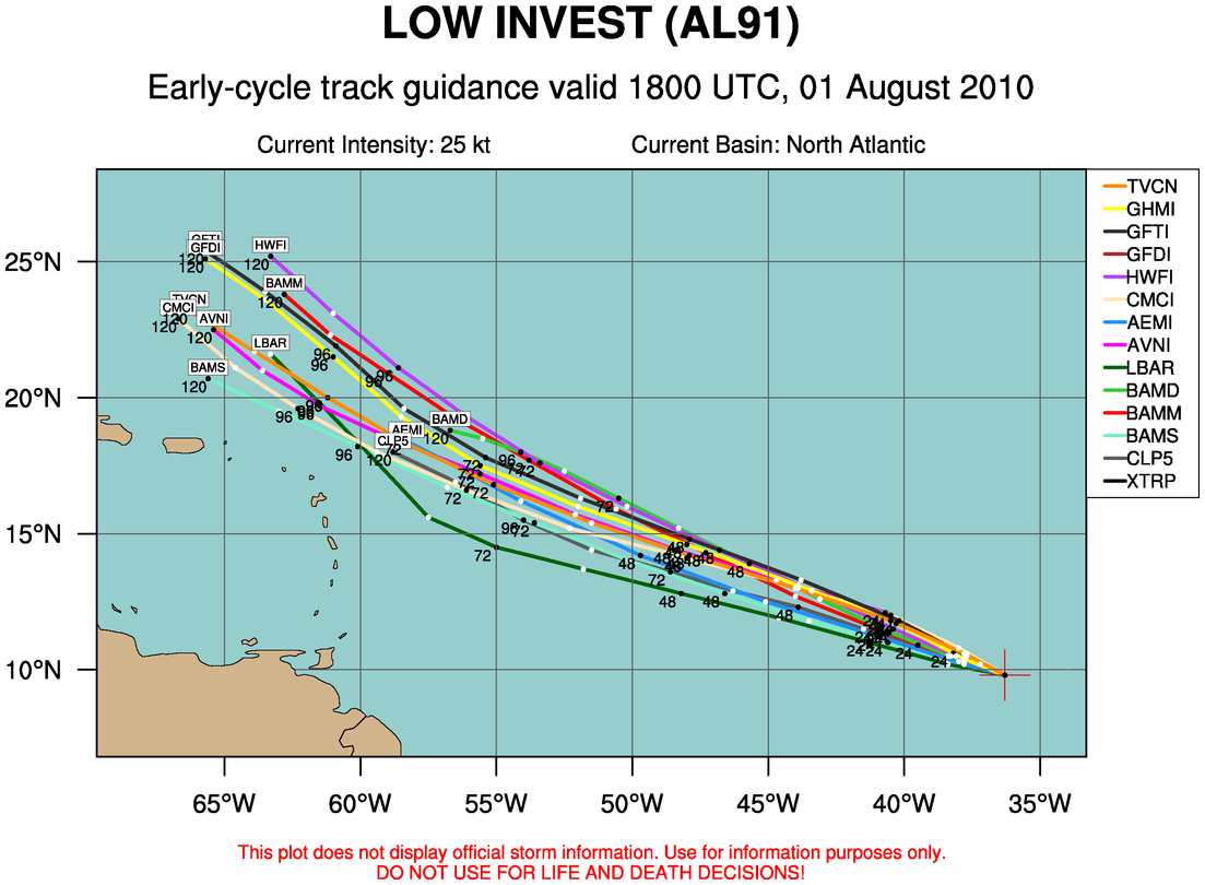 Hurricanes Hunter: 01/08/2010 - 08/08/2010