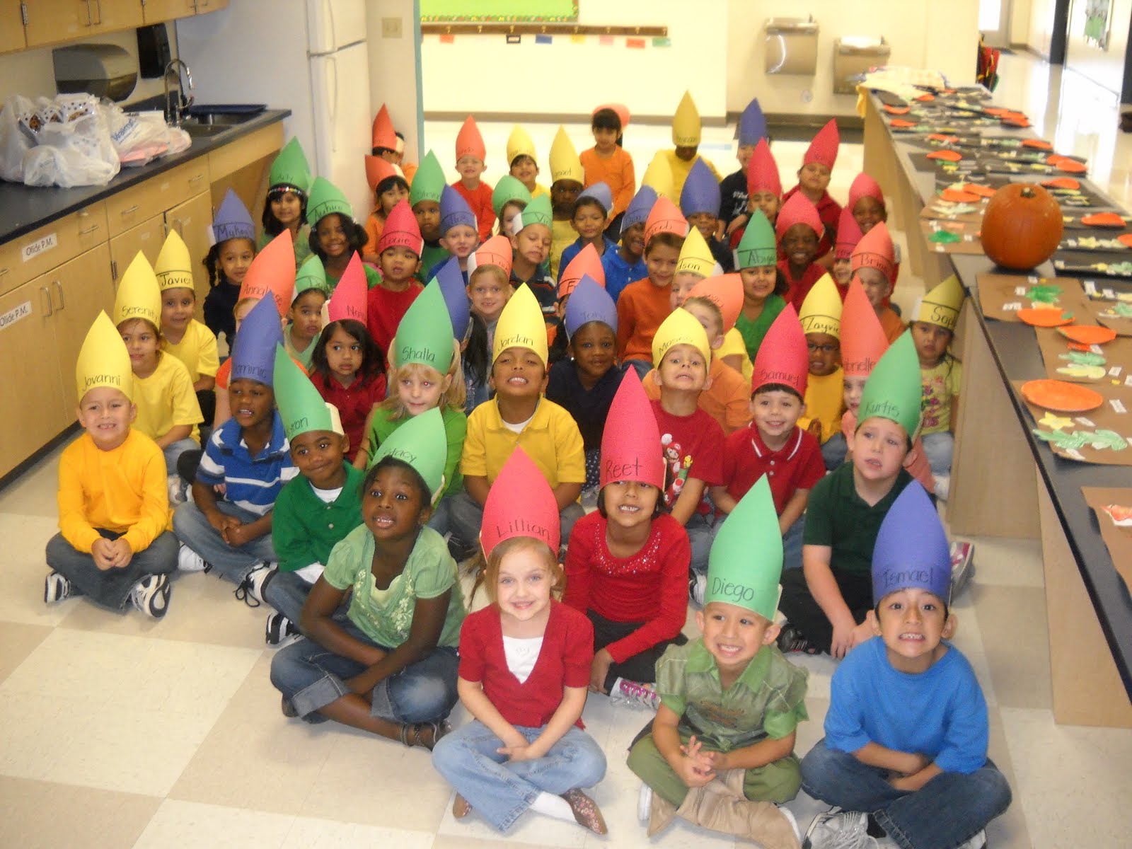 Mrs. Wood's Kindergarten Class: Book Character Parade