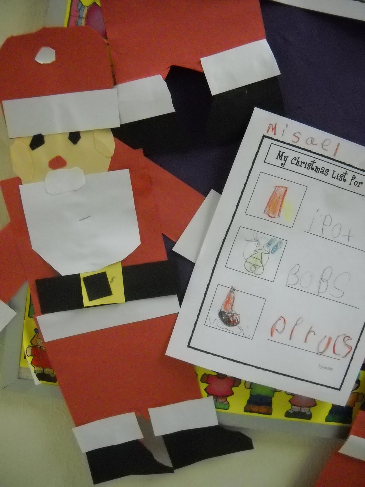 Mrs. Wood's Kindergarten Class: Santa Letters