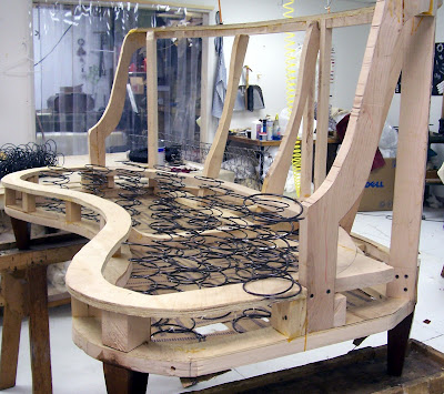 The Upholstery Blog: Anatomy of a Custom Sofa