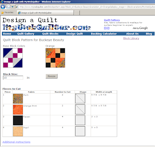 Quilt Block Patterns and Resizing