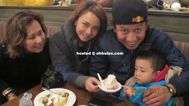 Gambar nora danish dan jejai bercuti di Jepun | mamashikindotcom