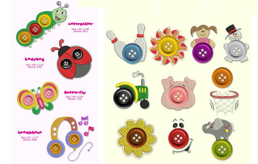 Trocas de Linhas: MUITAS IDÉIAS COM BOTÕES!!!!!!!!