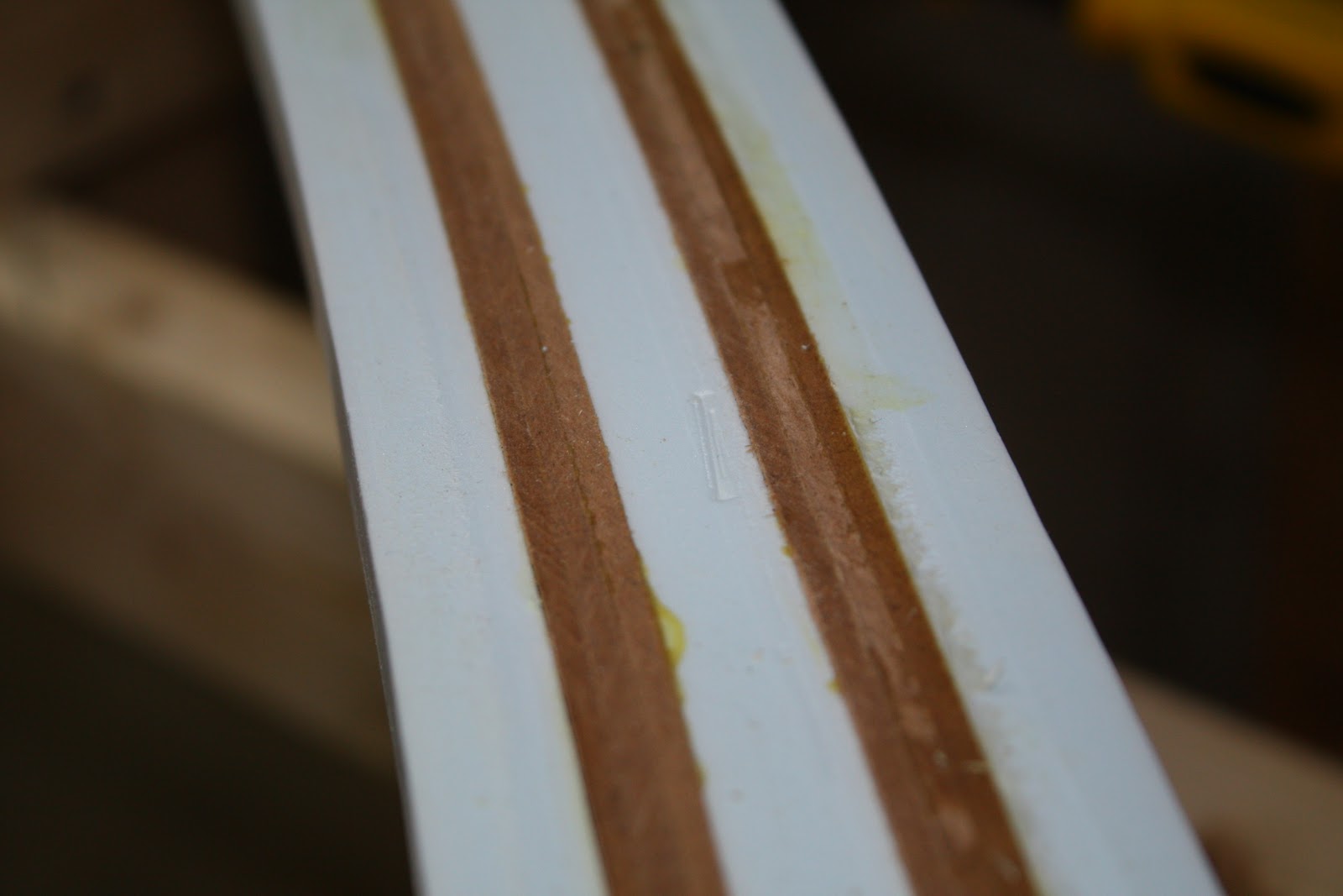 Esquimalt & Marshall Hill: Constrution: spline roadbed