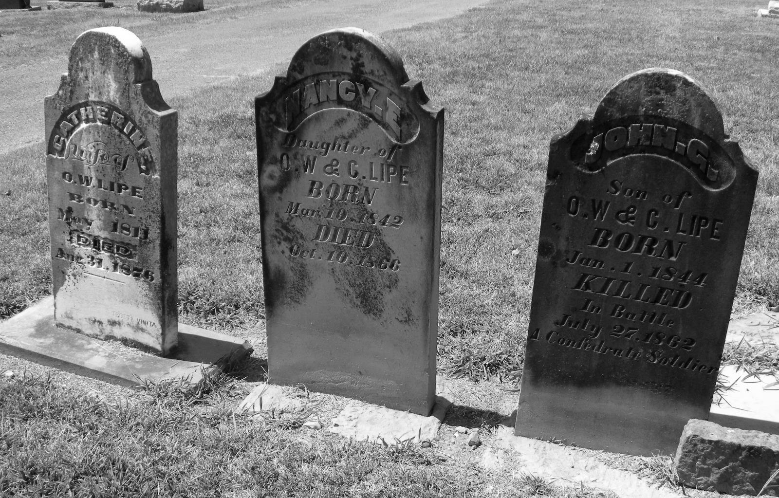 Escape to the Silent Cities: Lipe Family Plot