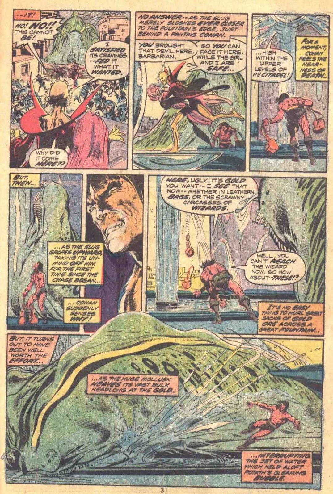 Savage Tales: Conan the Barbarian #37: Robert E. Howard's "The Curse of ...