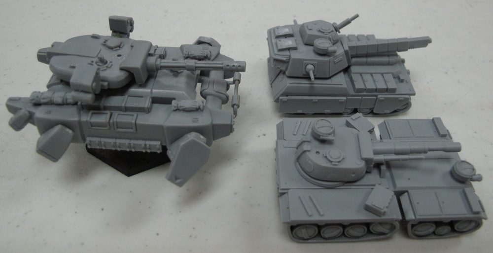 Dream Pod 9, Heavy Gear Tanks | Miniature Review