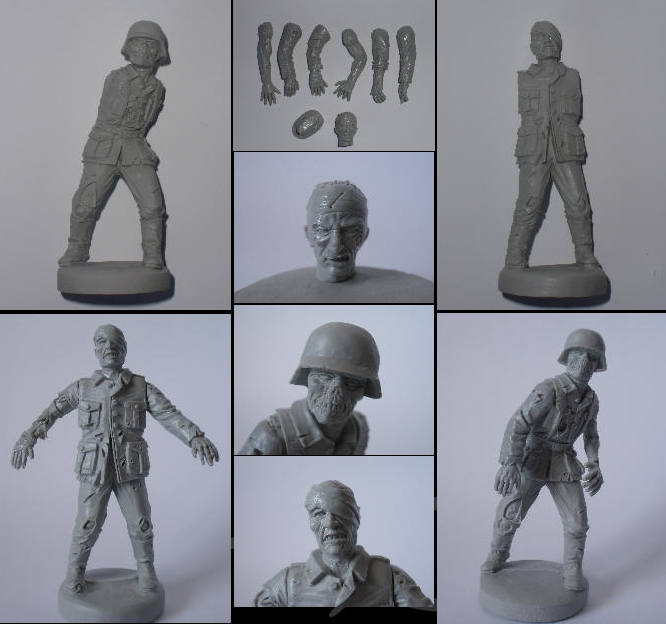 Studio Miniatures, WWII German Zombies | Miniature Review