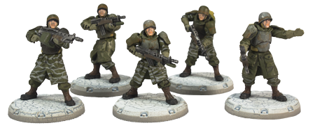 Dust Tactics, New Infantry Sets | Miniature Review