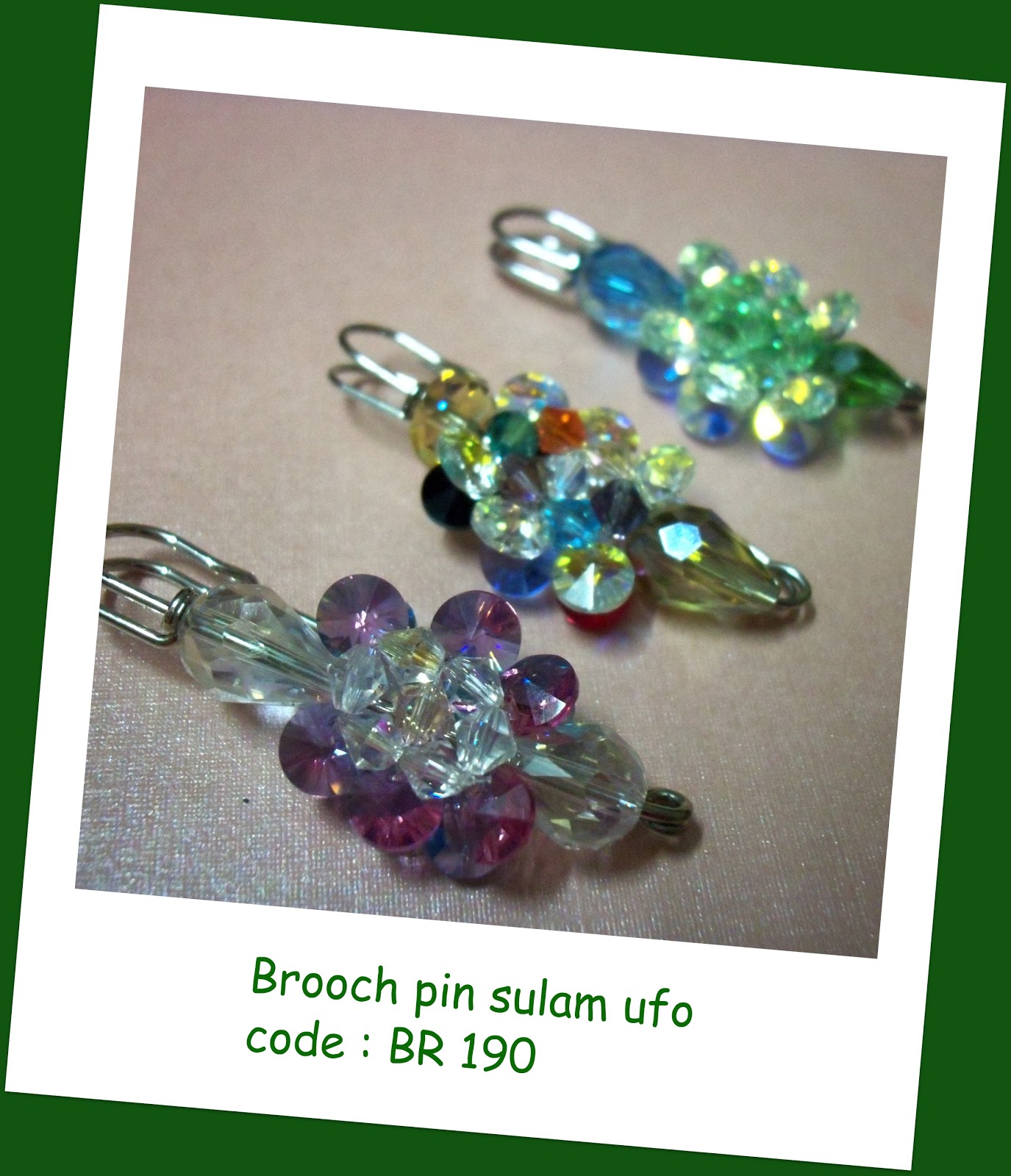 ~Dalini Creation~: ~Cincin Suasa 14K...Brooch...Jam Kristal