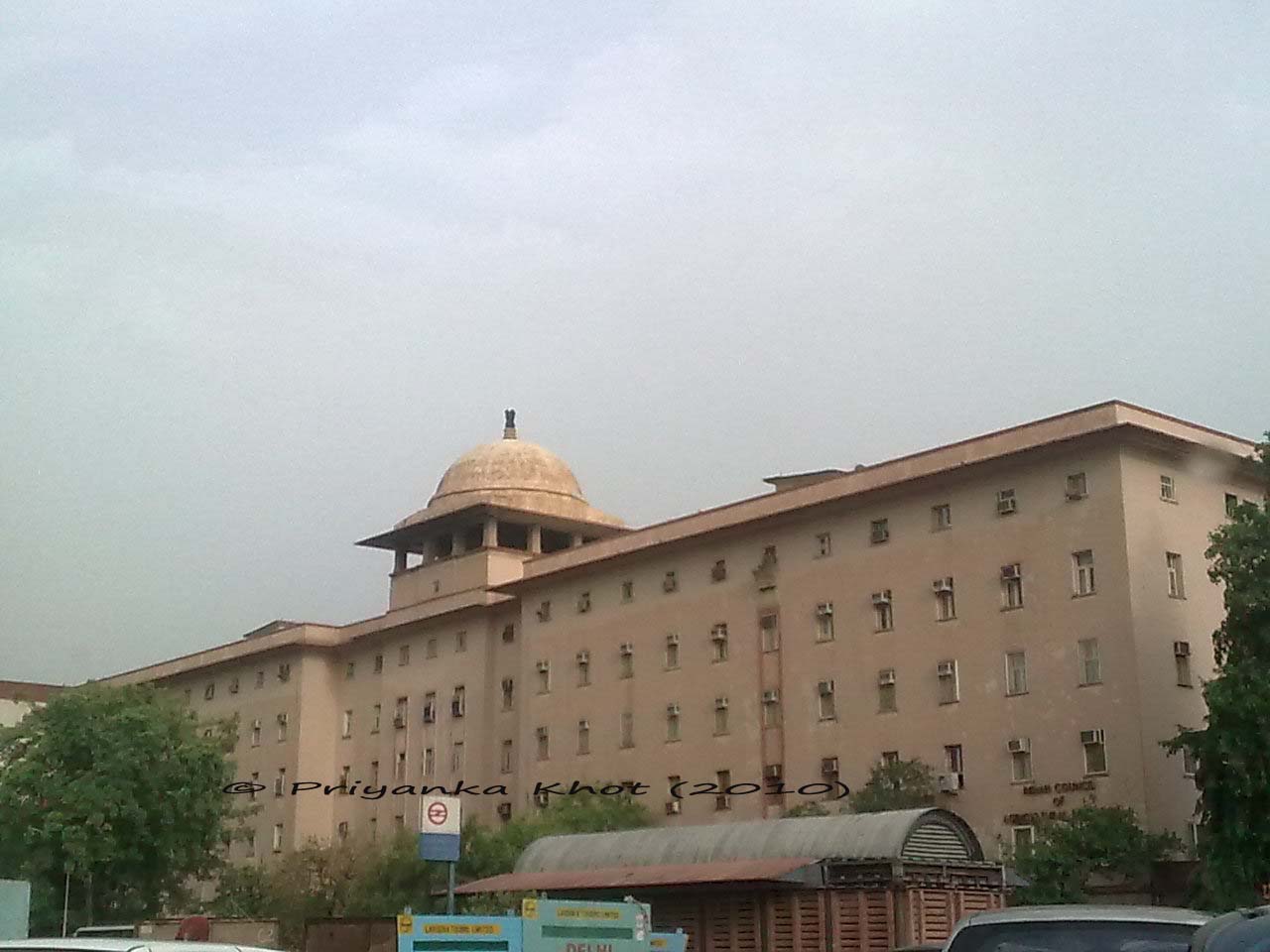 Delhi Photo Diary: One more view of Krishi Bhawan