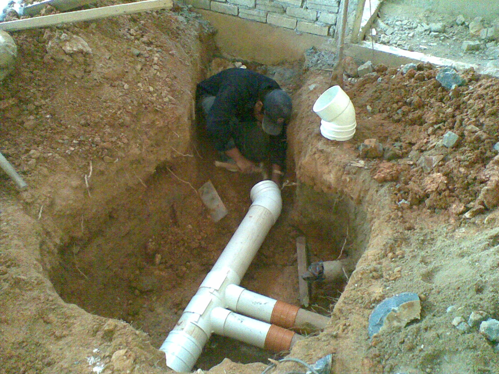 Goblin Resources: Existing Manhole At New Master Bedroom Diversion Works