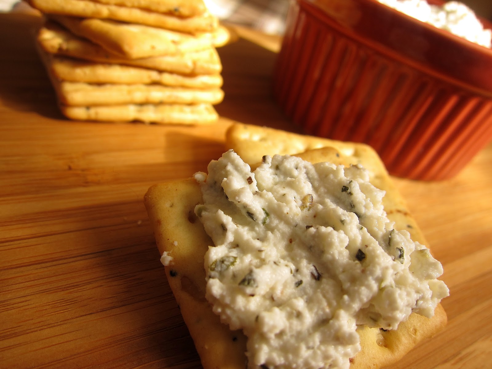 Migrant Kitchen: 30-Second Herbed Ricotta Spread