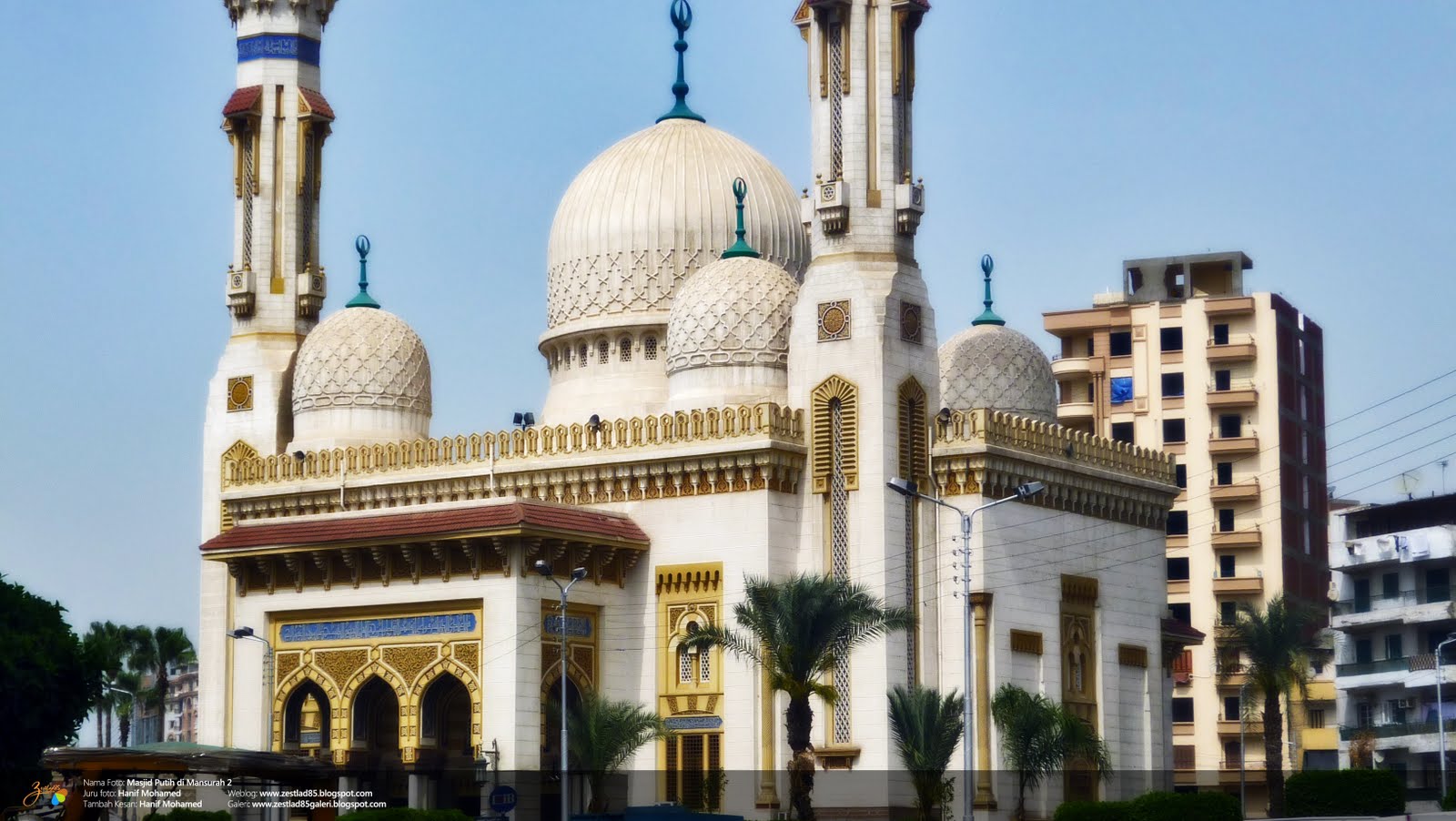 Zestlad Original Fotos: Masjid Putih di Mansurah 2