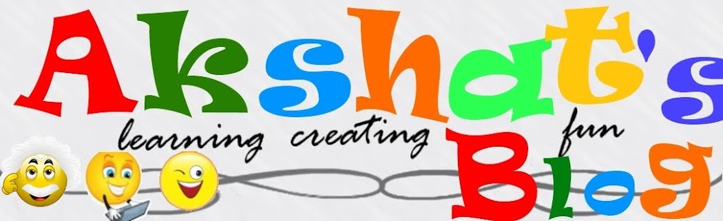 Welcome to Akshat's Blog