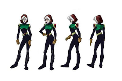 The Dork Review: X-Men Evolution Model Sheets