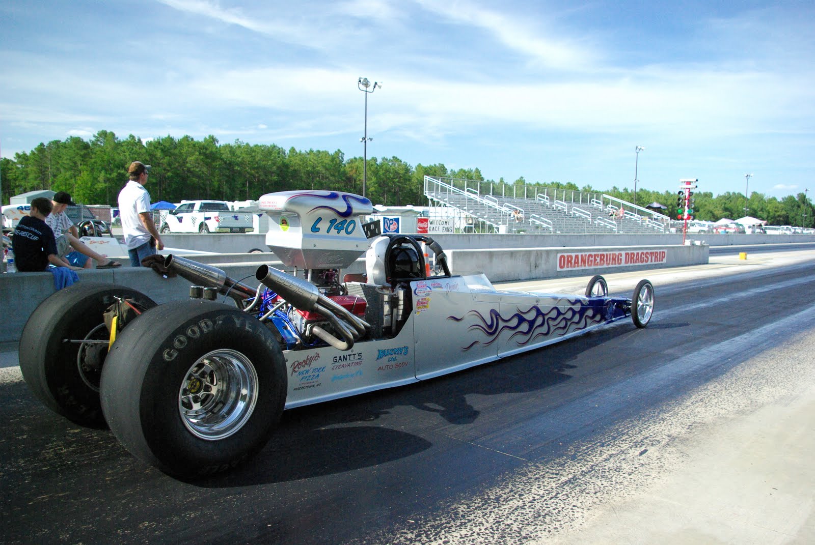 Fast Shutter: MICHAEL RUTLAND HAD HIS NEW ((BLUE DRAGSTER)) AT GATOR ...
