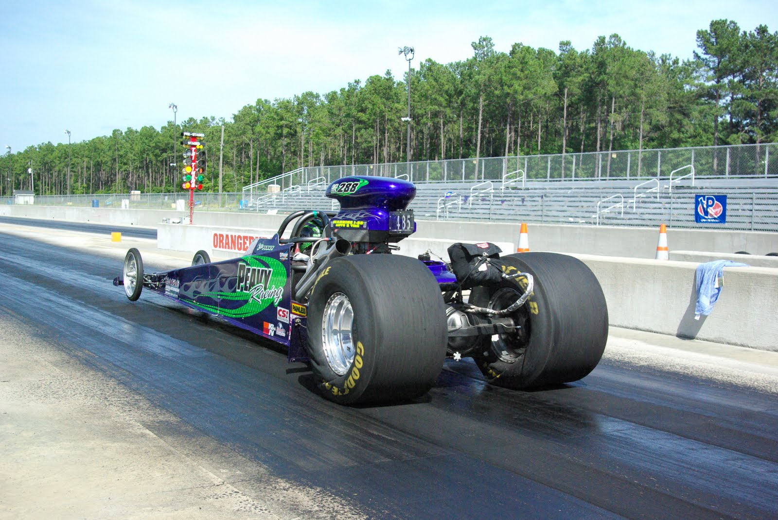 Fast Shutter: MICHAEL RUTLAND HAD HIS NEW ((BLUE DRAGSTER)) AT GATOR ...