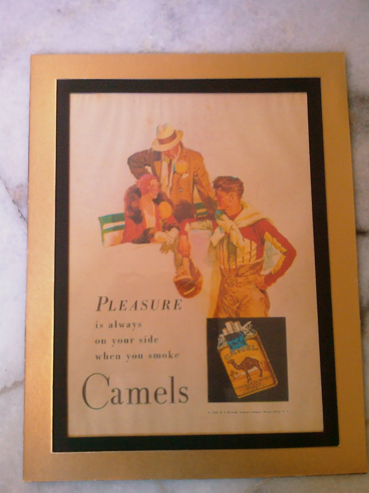 boutiqueclassique: Poster Vintage Rokok Camel