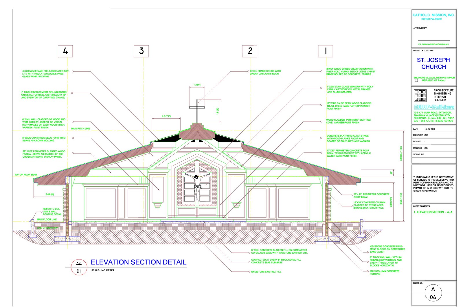 St. Joseph Church - Blog: New Church Construction Project