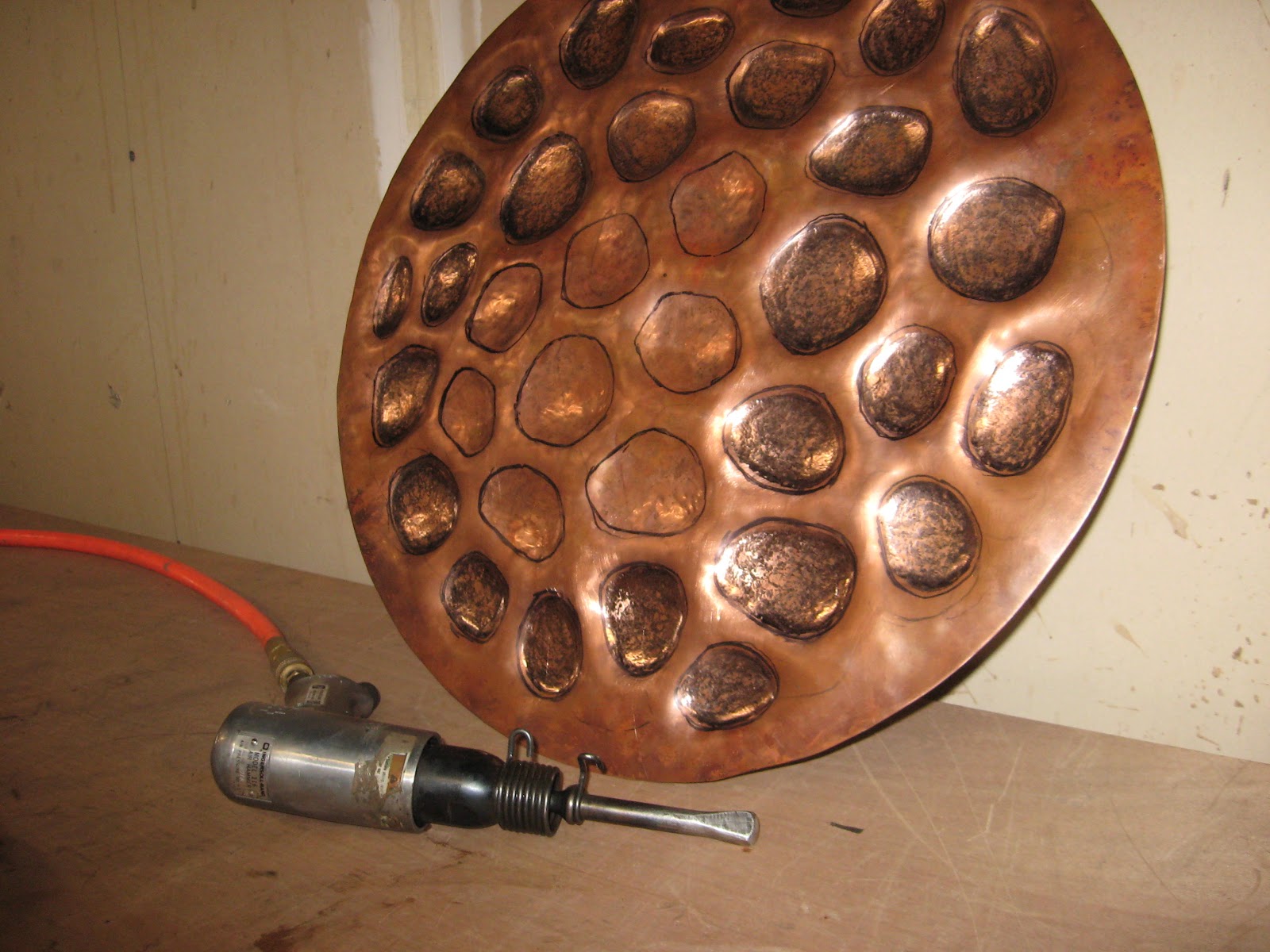 Metal Art and Sculpture: Repousse and Chasing Tutorial - Copper wall ...