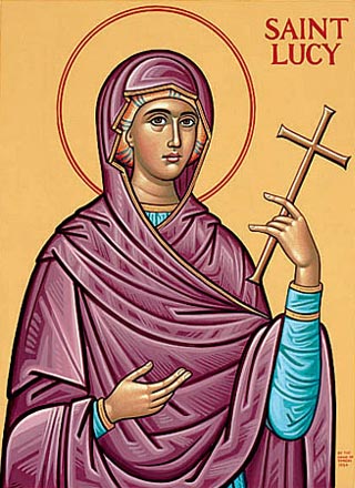 Icoane Ortodoxe Frumoase: SF.LUCIA