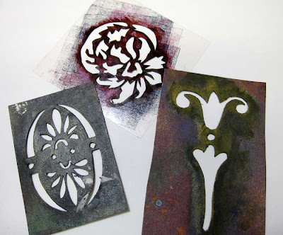Ro Bruhn Art: Stamp and stencil workshop