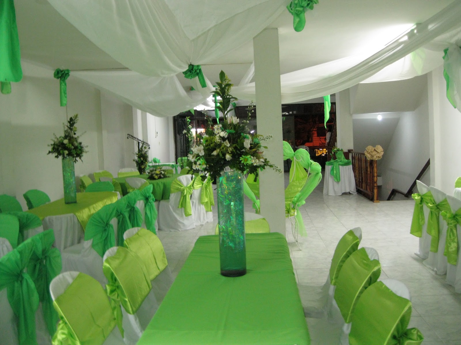 Casa De Eventos Lopez: 15 AÑOS VERDE