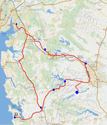 Experiences on Two Wheels: Just another one day outing