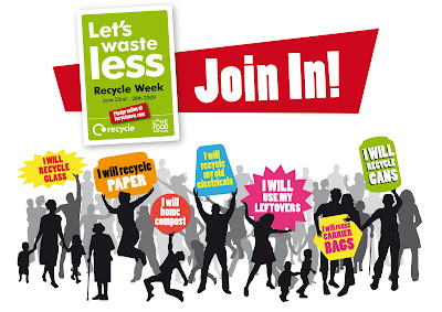 The Rubbish Diet: LET's WASTE LESS: Recycle Week News