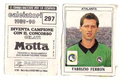 Figurine Panini Calciatori 1989-90: Fabrizio Ferron dell'Atalanta