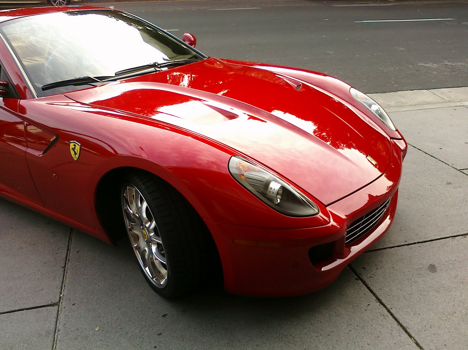 Quiet Highway: Saga of a Gentleman: Ferrari Sighting in Downtown SJ
