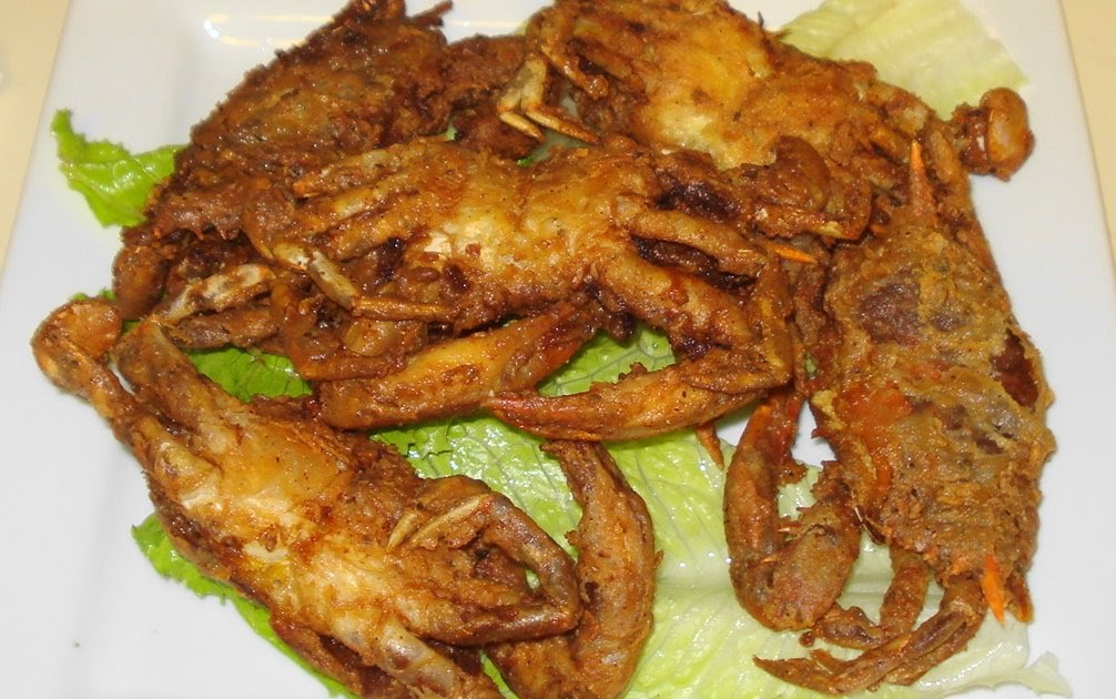 Jill's Comfort Zone: Fried Soft Shell Crabs