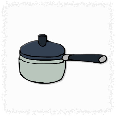 jini's image: kitchen/cook pot 1 flashcard image clip