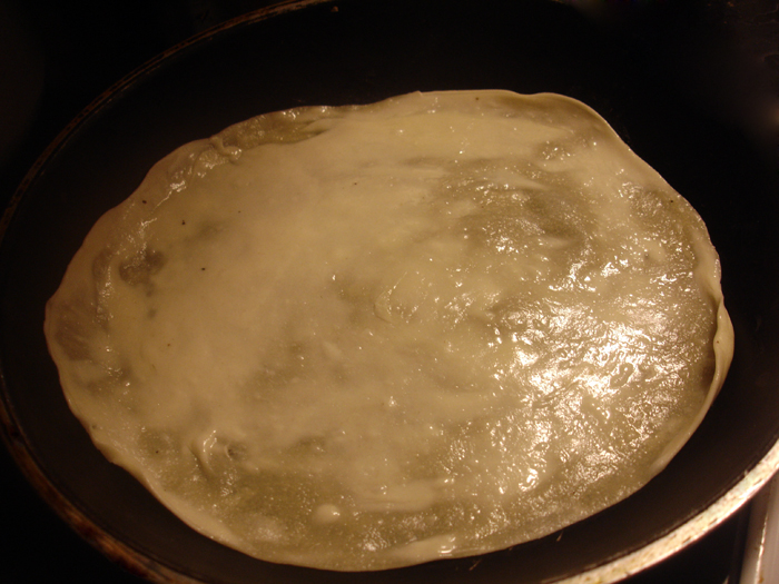 libyan food: Libyan stove top flat bread: Ftat Misrati فتات مصراتى