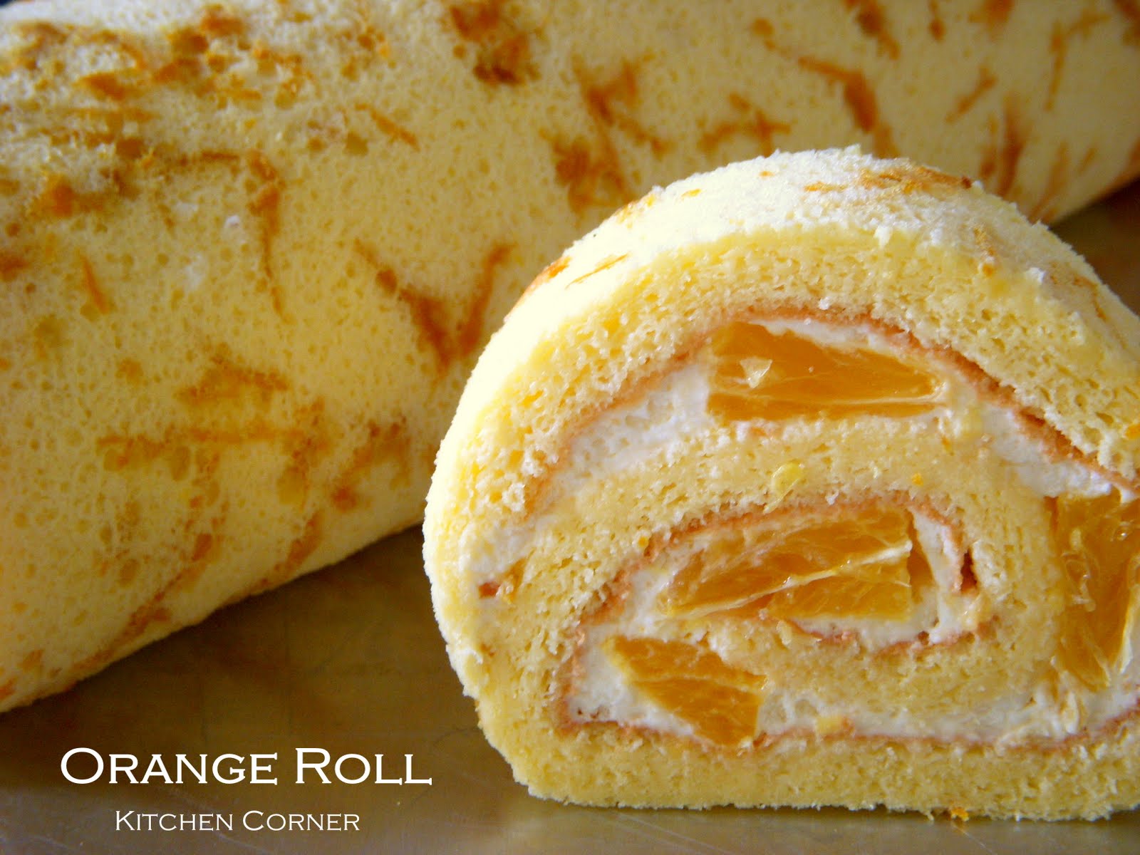 Kitchen Corner: Orange Roll
