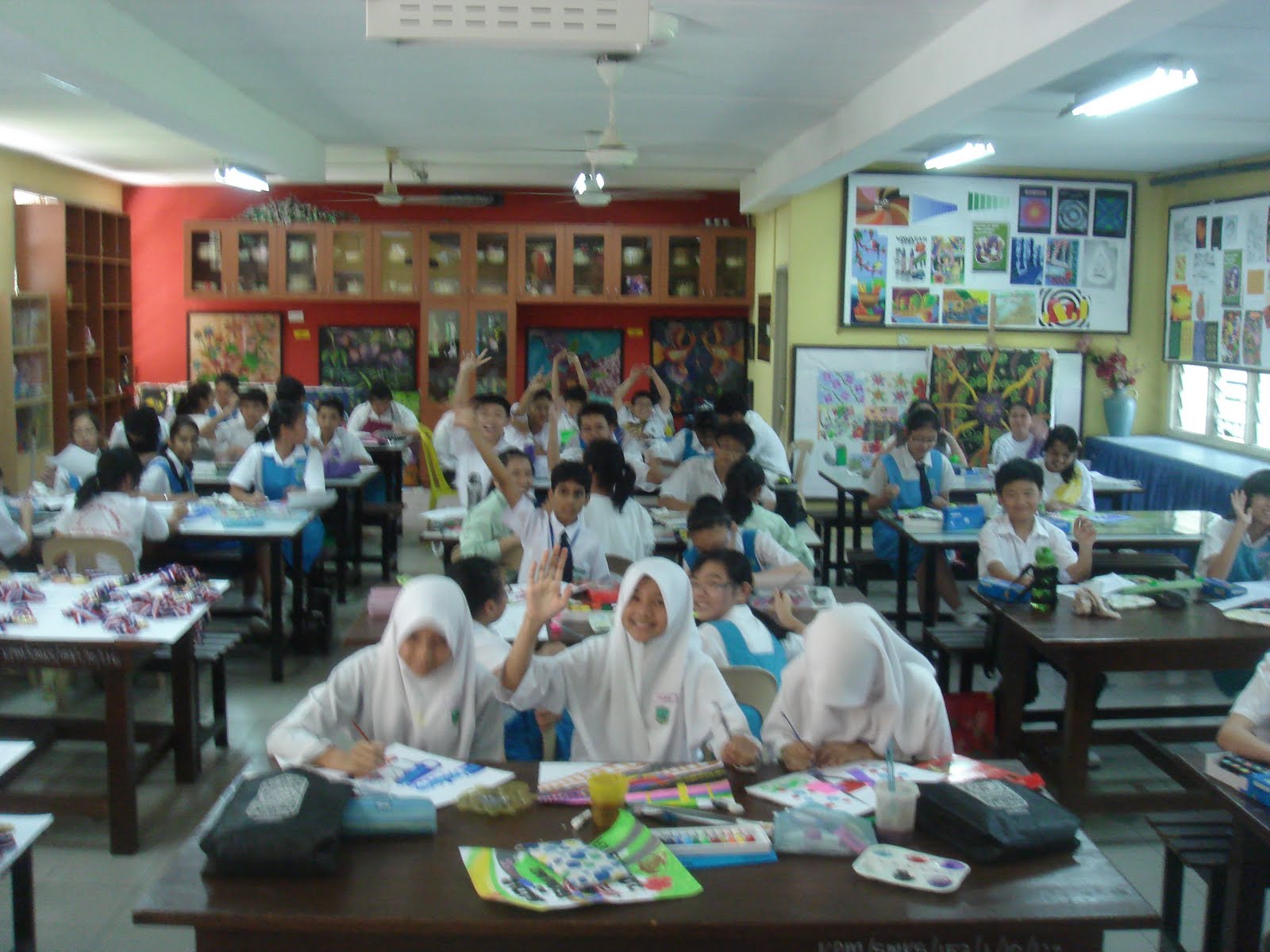 KELAB KERJAYA SMK SEAFIELD: PERTANDINGAN MELUKIS POSTER KERJAYA
