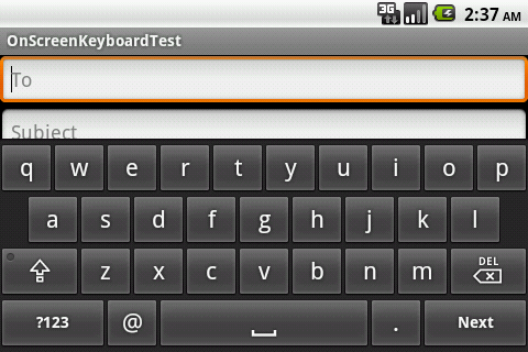 Y.A.M の 雑記帳: Android Onscreen Input Methods