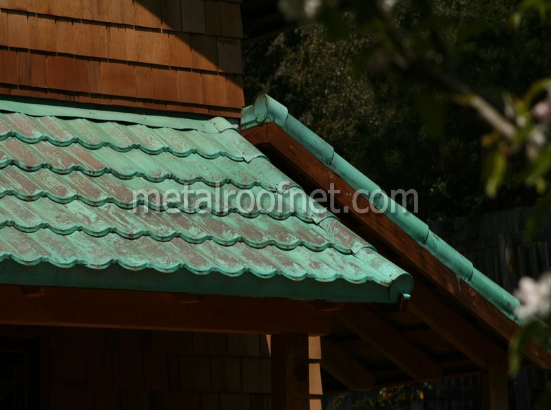 Copper Roofing: Solid Copper Roof TIles in California, Nevada and Hawaii