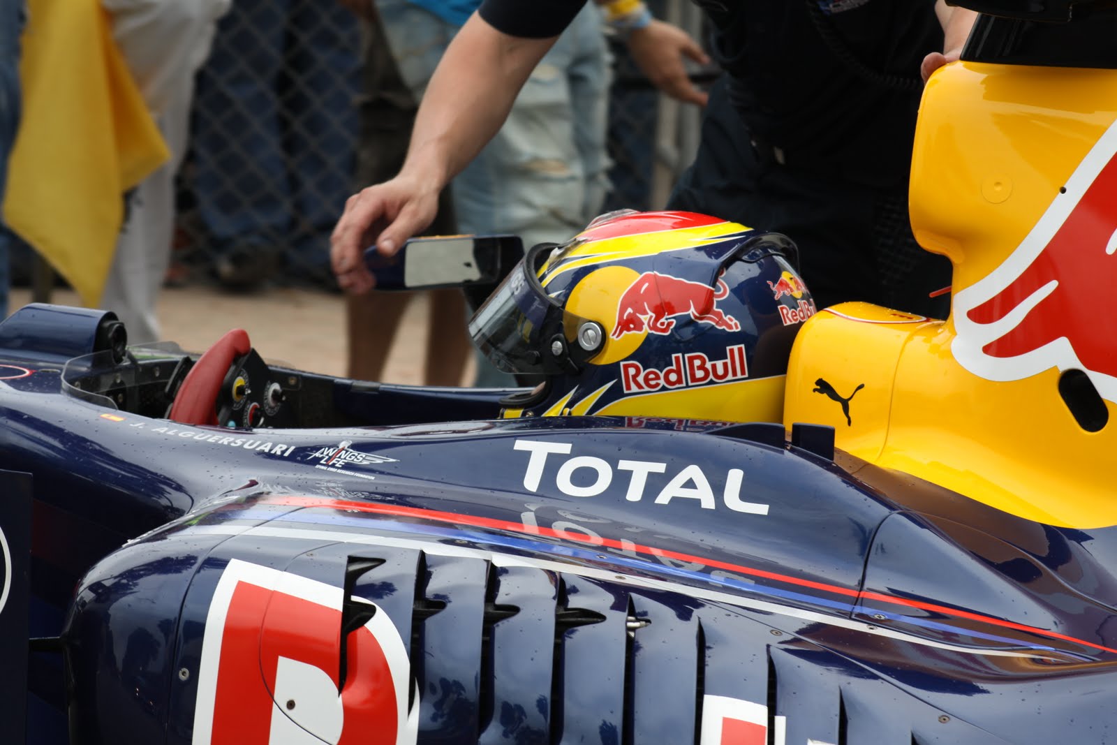 RD se gozó el Red Bull Racing