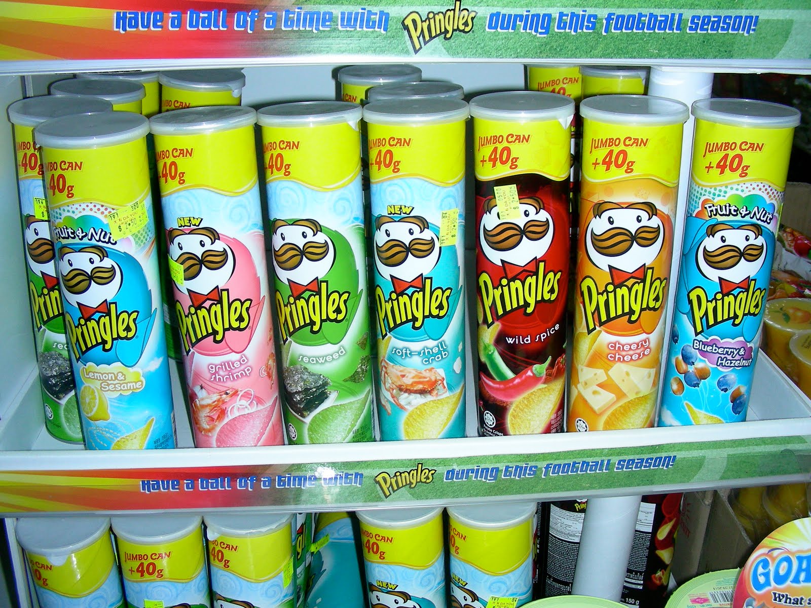 Noodles or Pasta?: Once You Pop, the Fun Might Stop: Pringles in Singapore