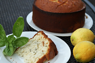 Suburban Spoon: Lemon Basil Cake