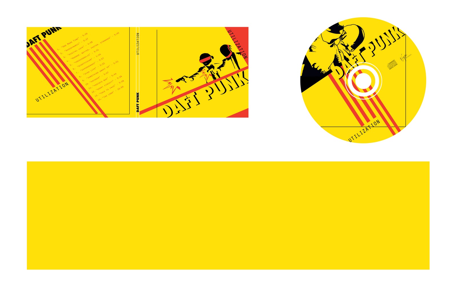 DES HIS F10 - CHASE: Constructivist CD Design